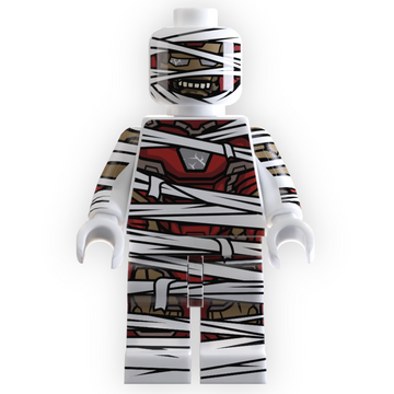 IRON MUMMY Minifig made using LEGO parts – The Brick Show Shop