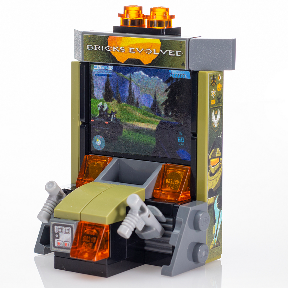 Custom LEGO Arcades by B3 Customs – The Brick Show Shop