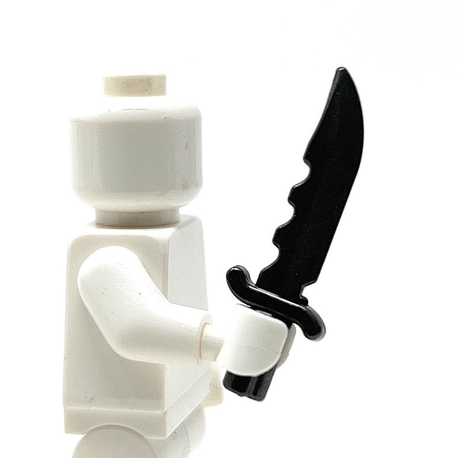 Survival Knife for Toy Minifigs - LEGO Compatible – The Brick Show Shop
