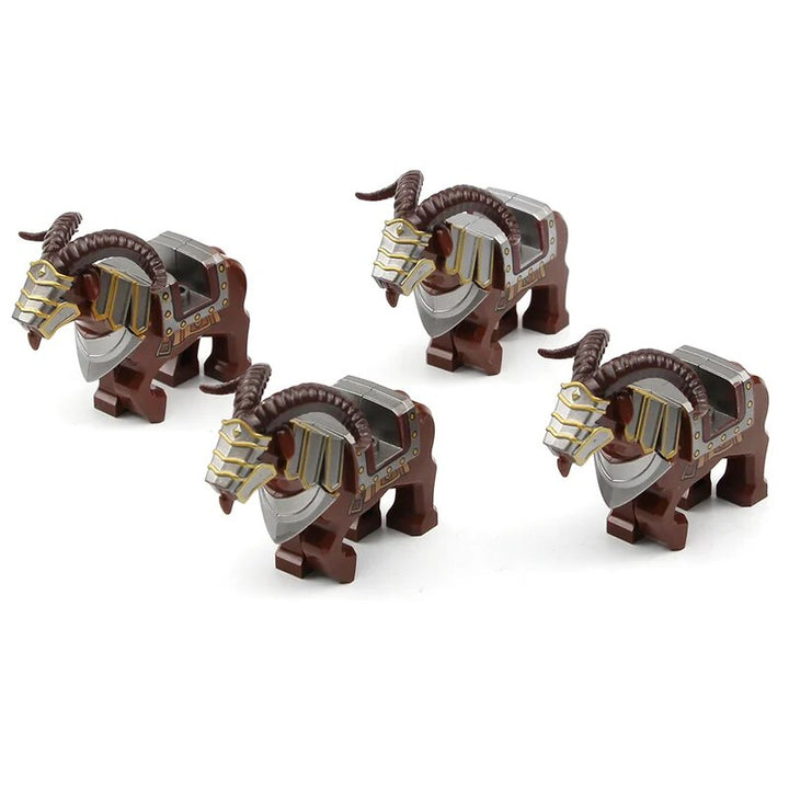 Wild Medieval Battle Goat - LEGO Compatible – The Brick Show Shop