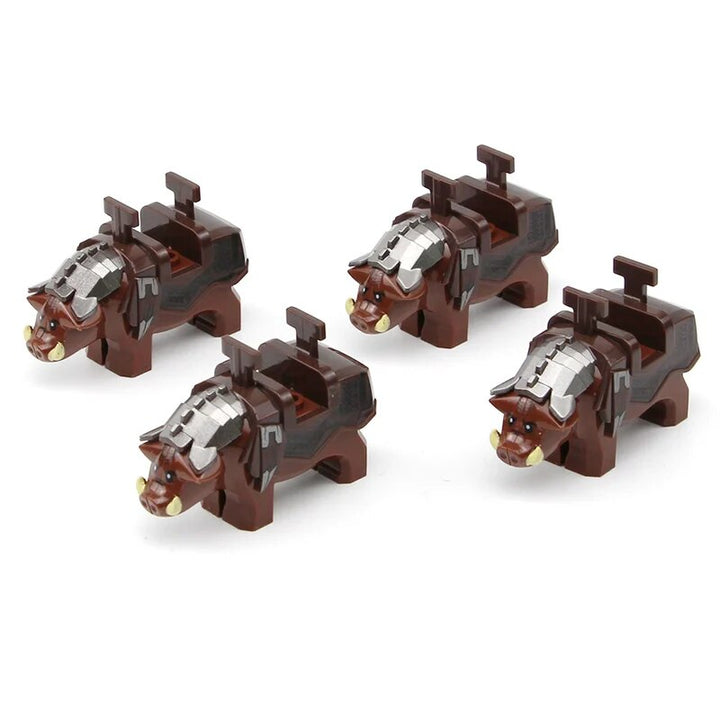 Wild Medieval Battle Boar - LEGO Compatible – The Brick Show Shop