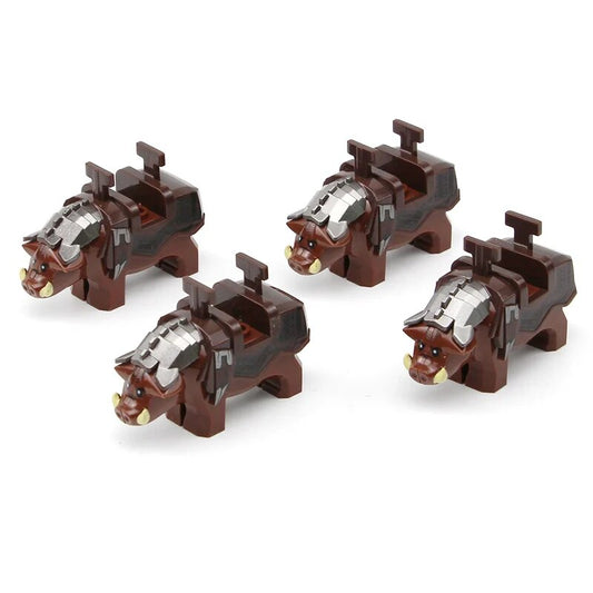 Wild Medieval Battle Boar - LEGO Compatible – The Brick Show Shop