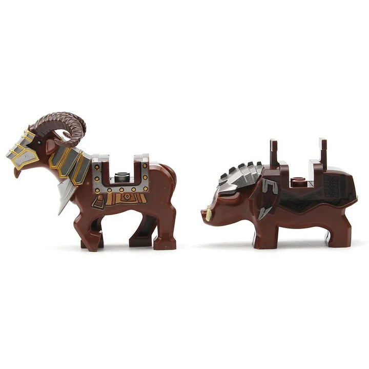 Wild Medieval Battle Goat - LEGO Compatible – The Brick Show Shop