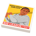 Babe Ruth Baseball Card (2x2 Tile) made using LEGO part – The Brick ...