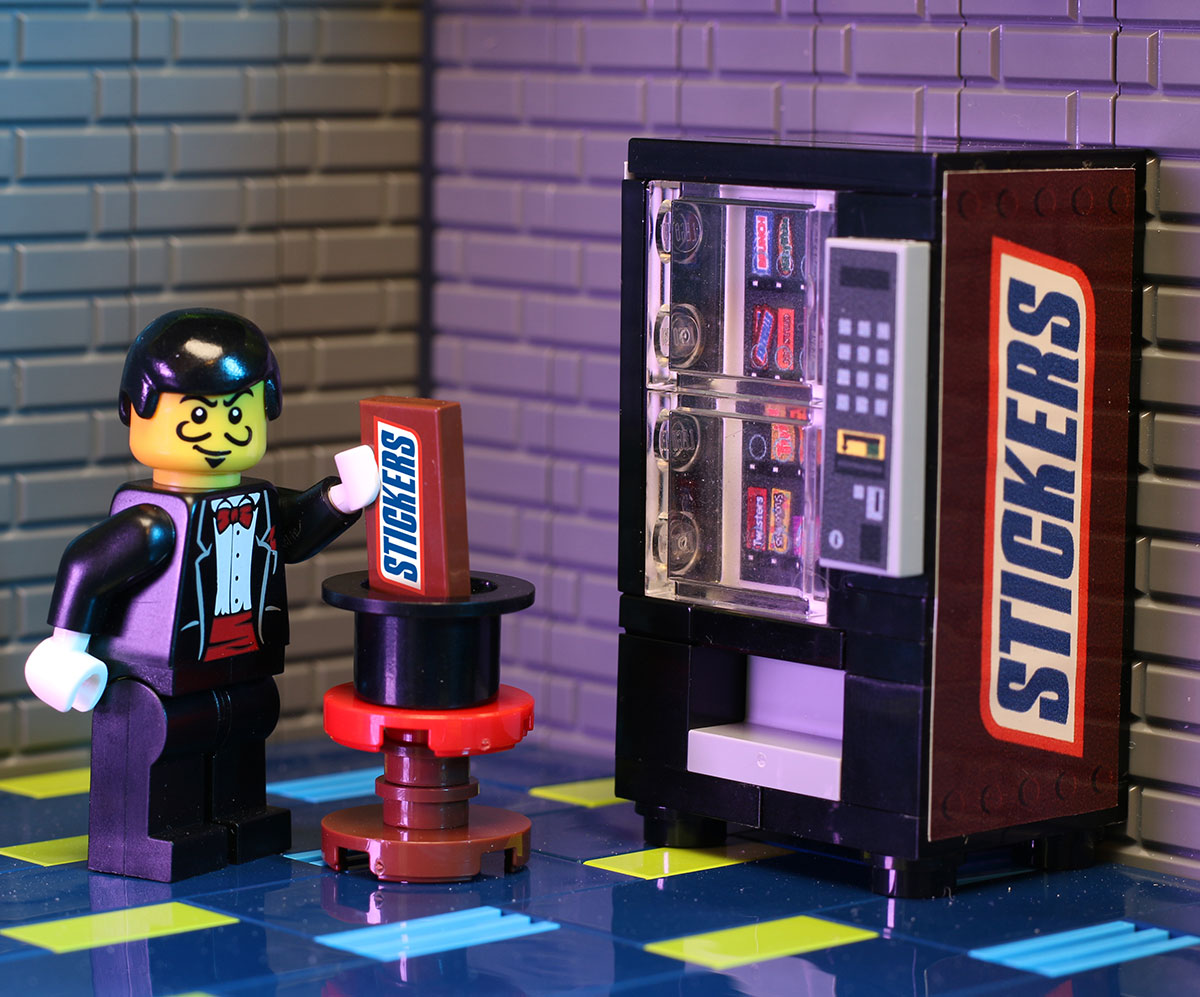 Stickers - B3 Customs Candy Bar Vending Machine – The Brick Show Shop