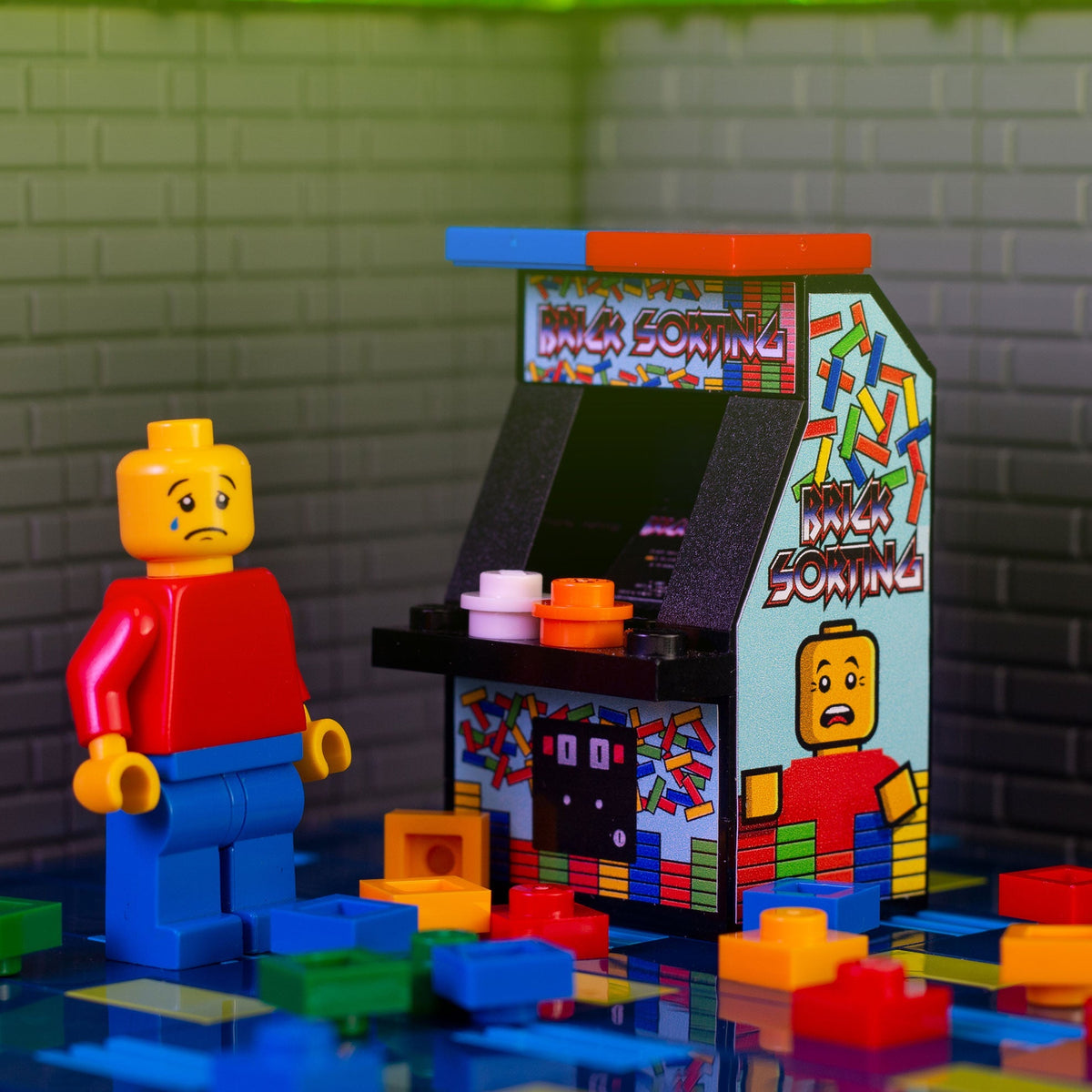 Brick Sorting - Custom Arcade Machine made with LEGO parts – The Brick ...