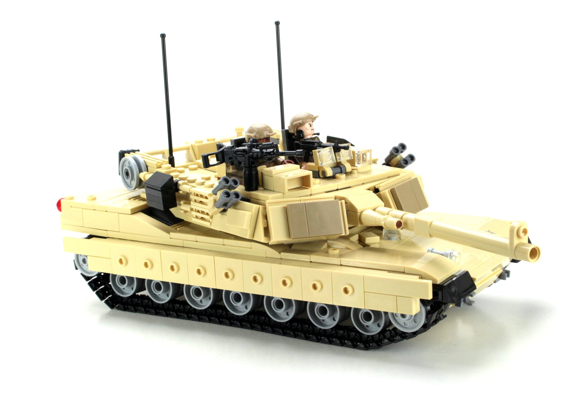 Ultra M1A2 Abrams Tank made with LEGO parts – The Brick Show Shop