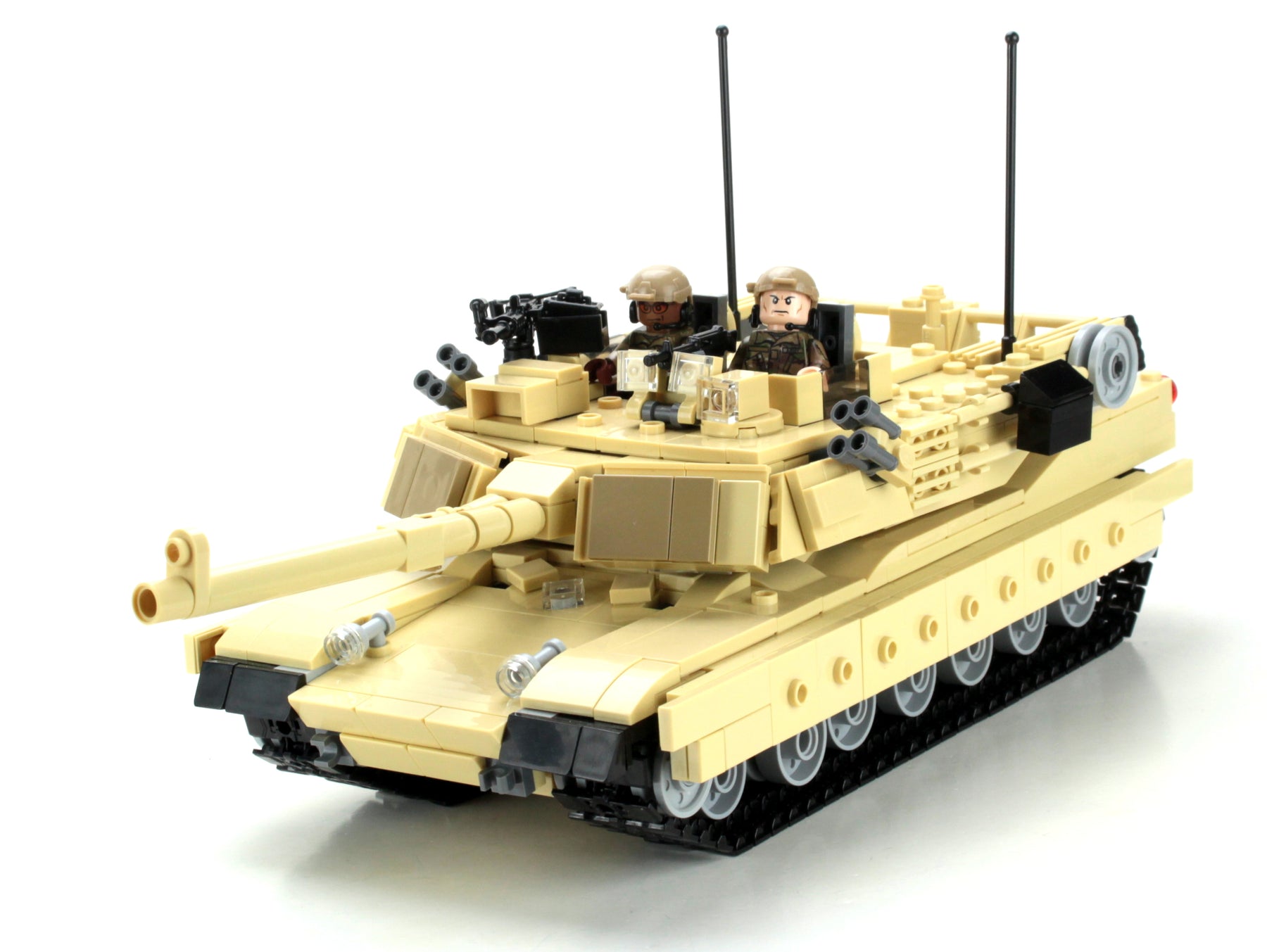 Ultra M1A2 Abrams Tank made with LEGO parts – The Brick Show Shop
