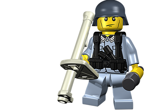 WW2 German Grenadier Vest for LEGO Minifigures - BrickArms – The Brick ...