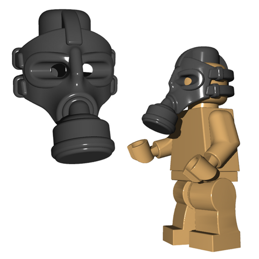 Gas Mask - LEGO Minifigure Compatible (Brick Warriors) – The Brick Show ...