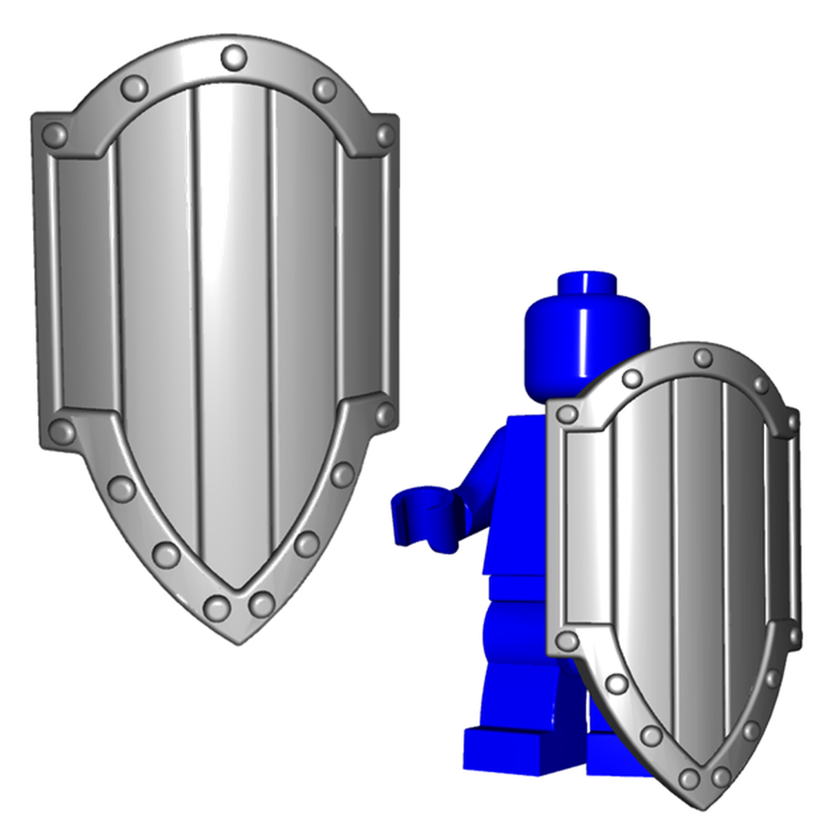 Paladin Shield for your LEGO® Minifigures – The Brick Show Shop