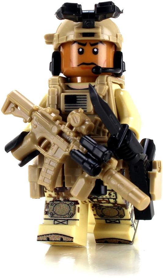 African American Special Forces Soldier - Custom Military Minifig – The ...