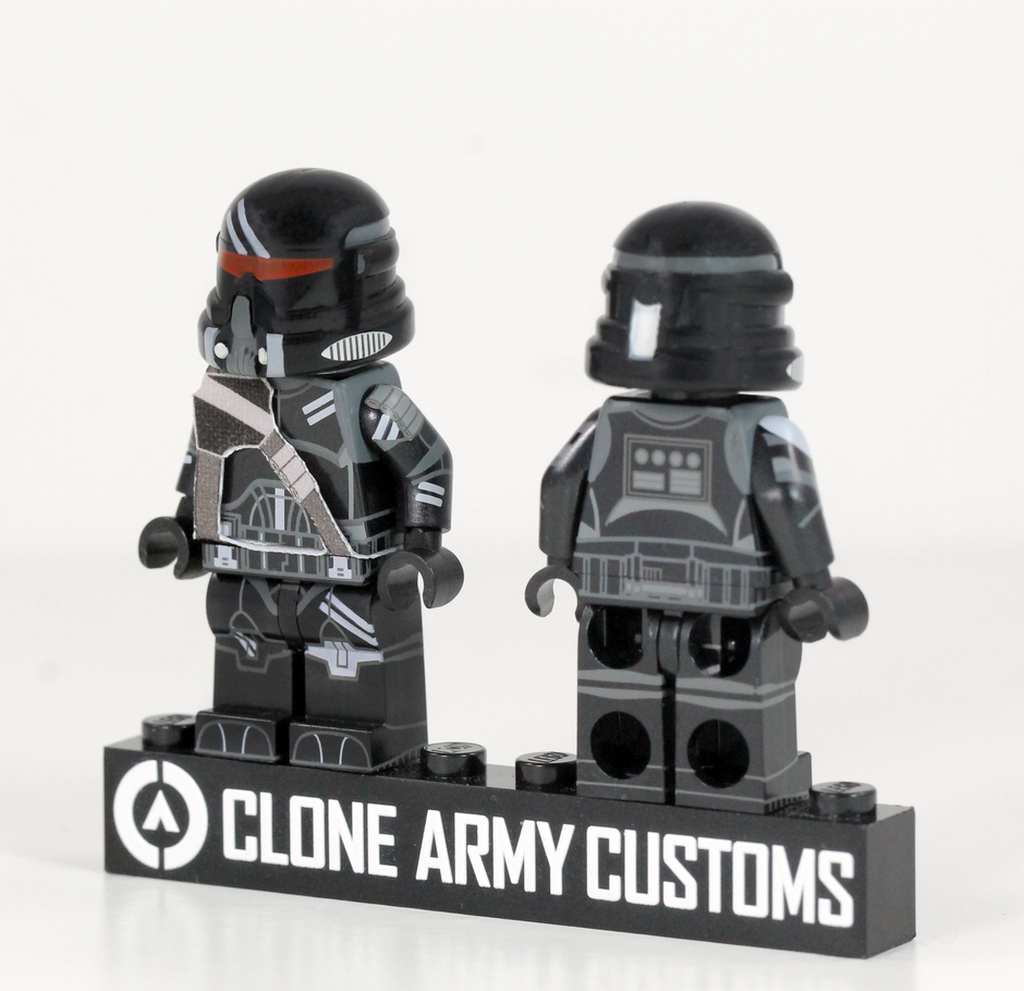 Custom LEGO Airborne Clone Trooper Minifigures - Clone Army Customs ...