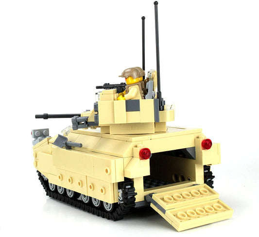 Army Bradley M2 Army Fighting Tank made with LEGO parts – The Brick ...