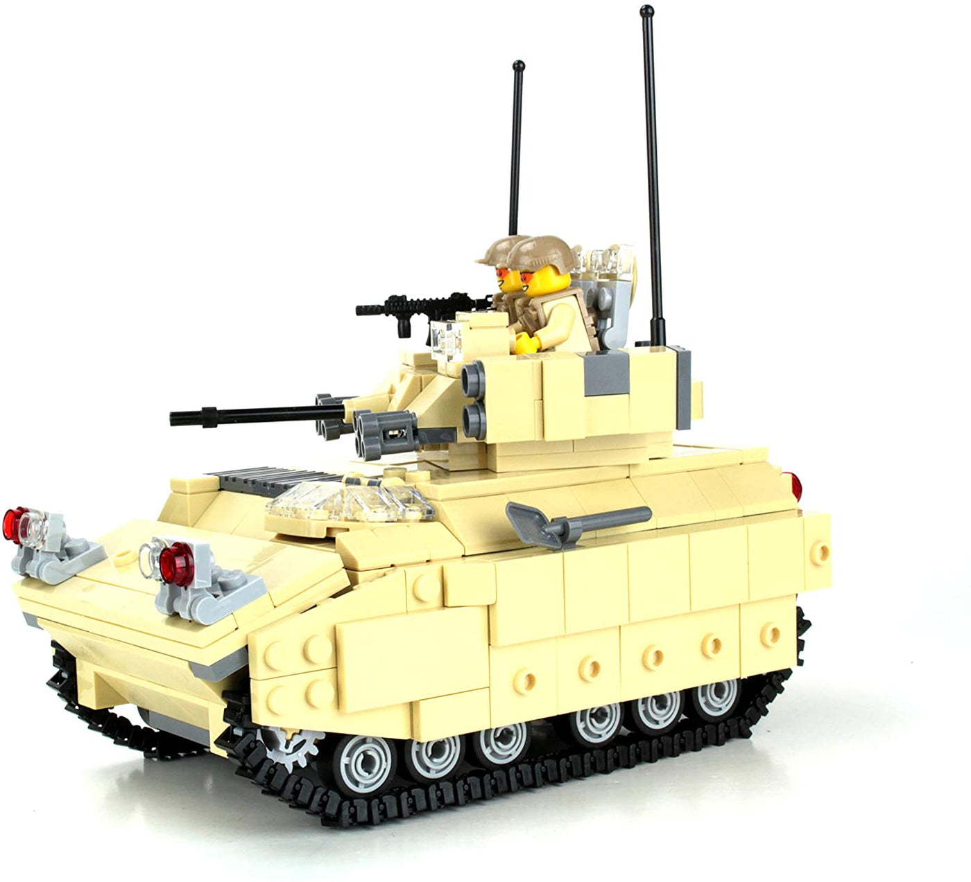 Army Bradley M2 Army Fighting Tank made with LEGO parts – The Brick ...