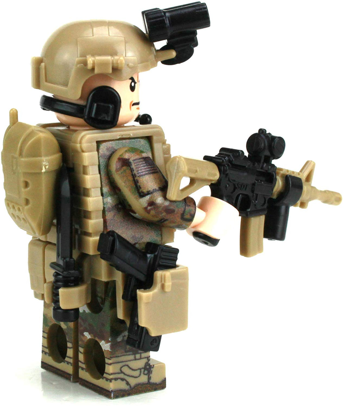 Army Ranger OCP SF Soldier - Custom Military Minifig made using LEGO p ...