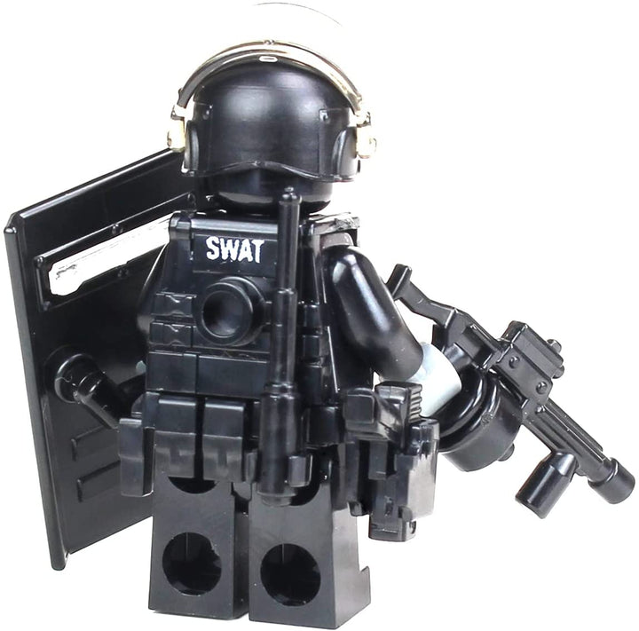 Riot Control Swat Police Officer Minifig made with LEGO parts – The ...