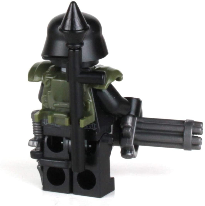 Post Apocalyptic Gunner Minifig made with LEGO parts – The Brick Show Shop