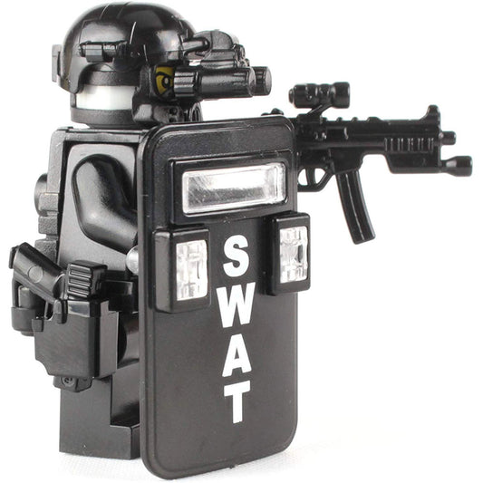 SWAT Police Officer Pointman - Custom Military Minifig – The Brick Show ...