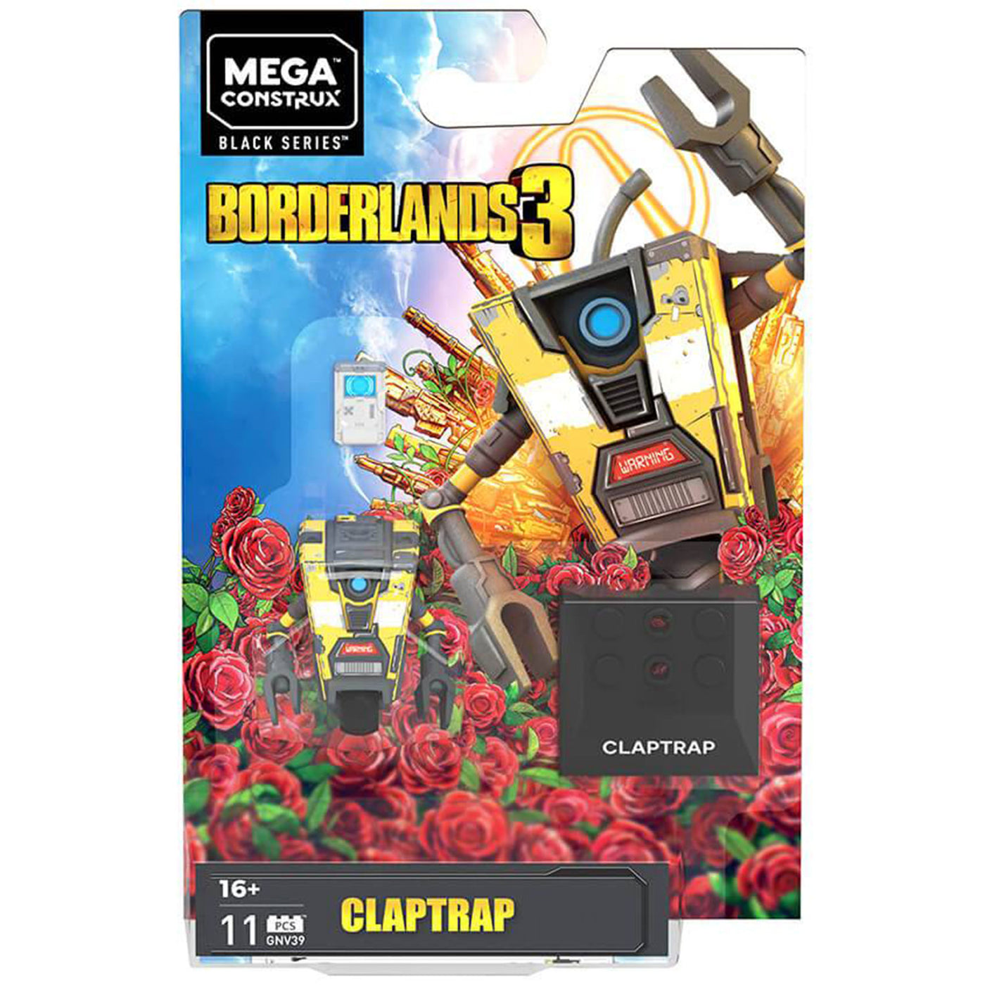 Claptrap - Mega Construx Borderlands 3 Black Series Figure Pack – The Brick Show Shop