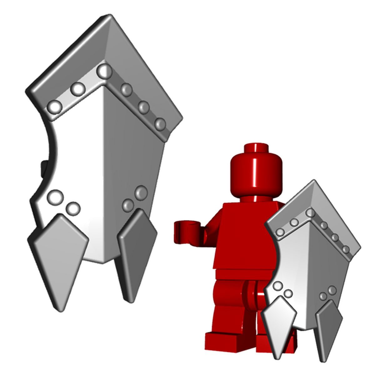 Shields for LEGO Minifigures – The Brick Show Shop